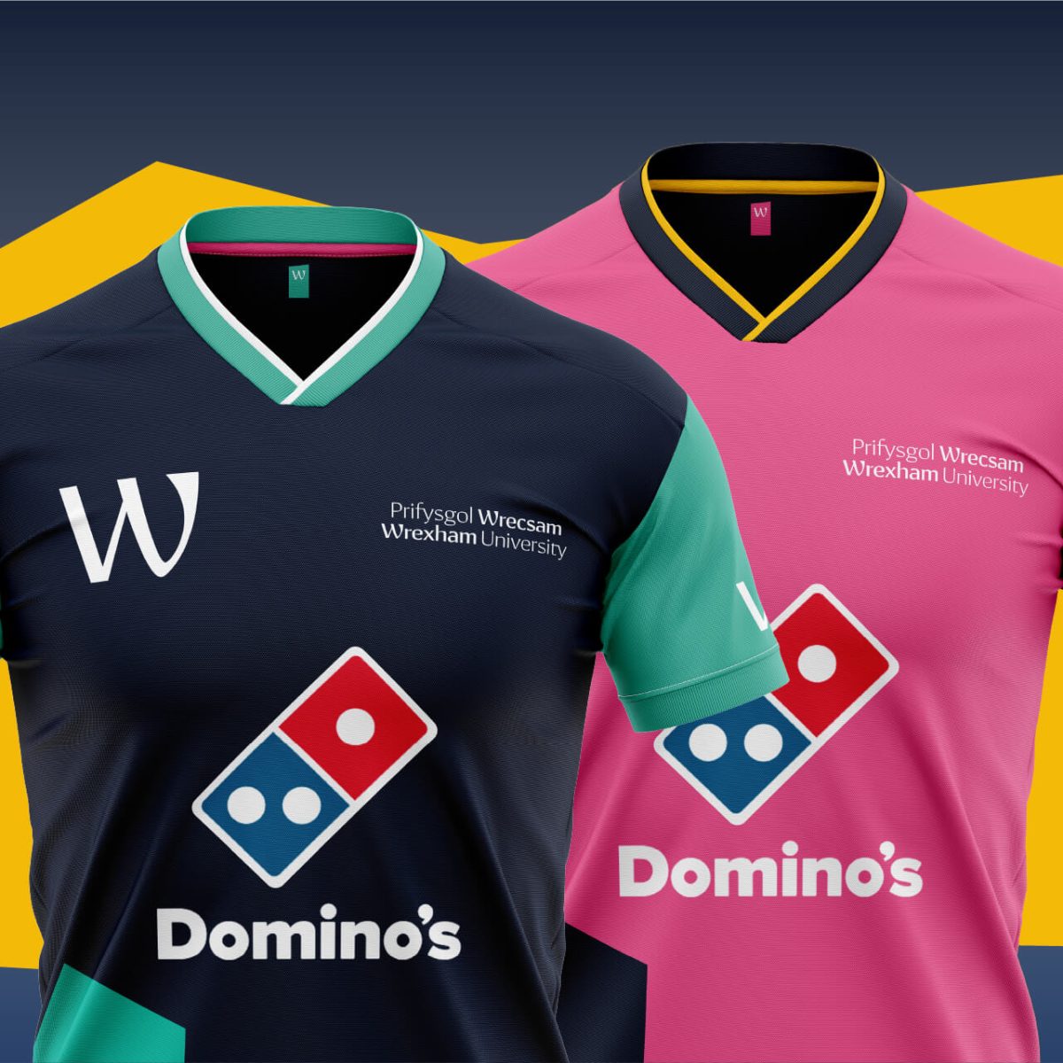 Wrexham University | Renaming and reinventing a brand visualdesigndough