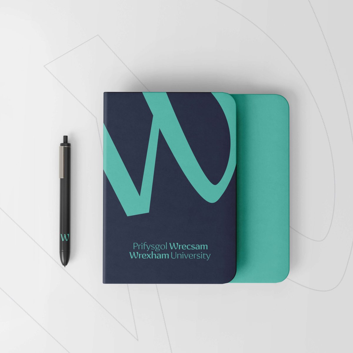 Wrexham University | Renaming and reinventing a brand visualdesigndough